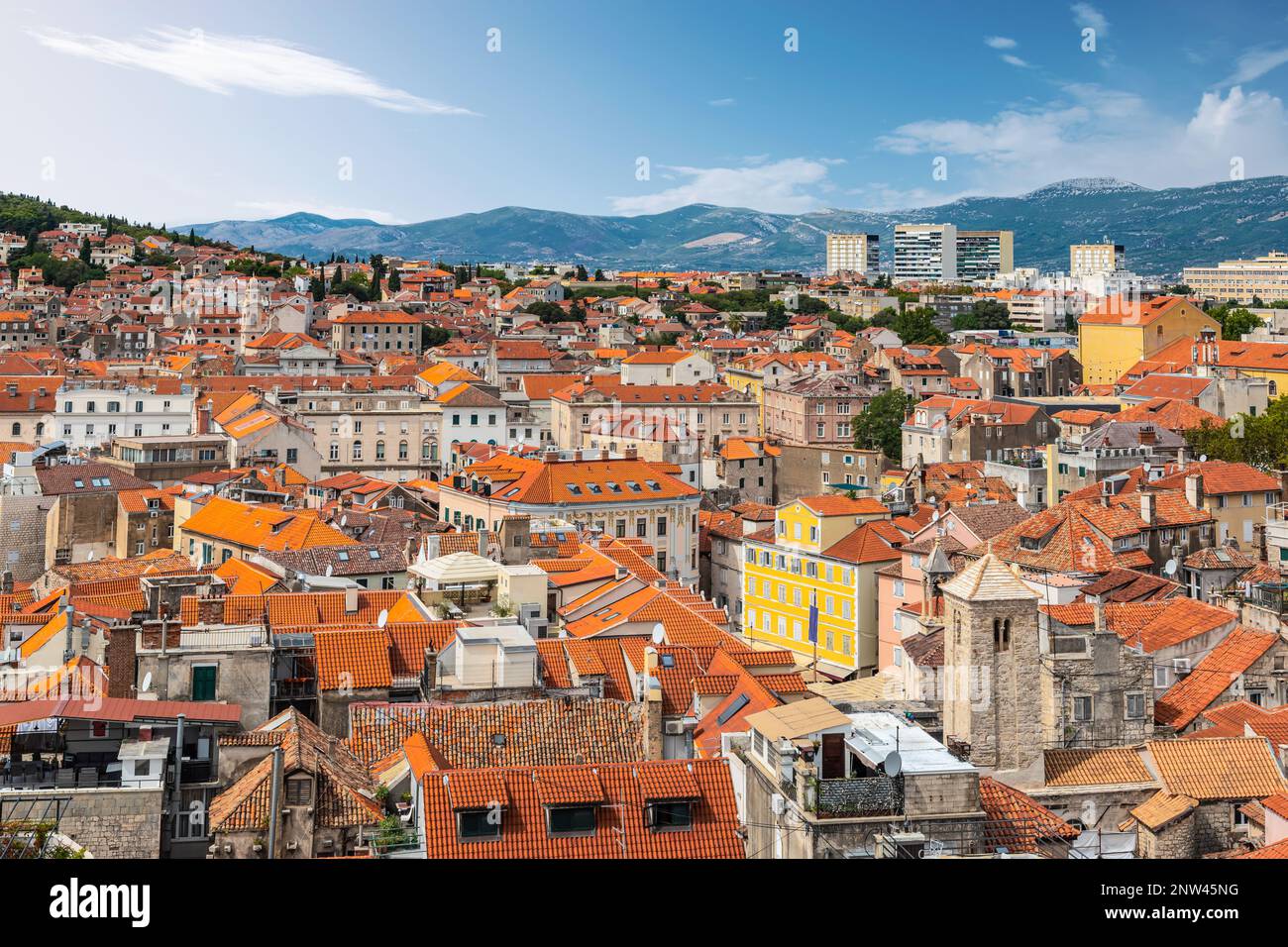 Cityscape of Split, Croatia, Dalmatia Stock Photo - Alamy