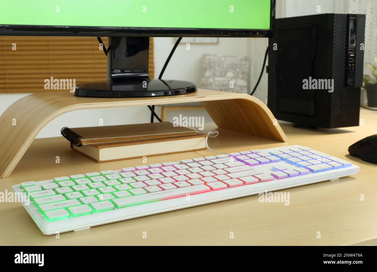 Rgb keyboard hi-res stock photography and images - Alamy