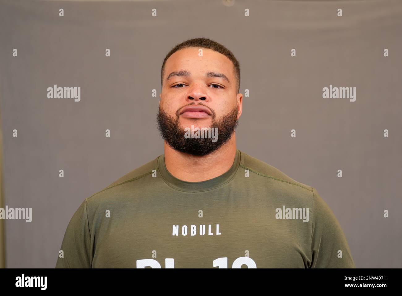 Penn State defensive lineman PJ Mustipher poses for a portrait at the ...