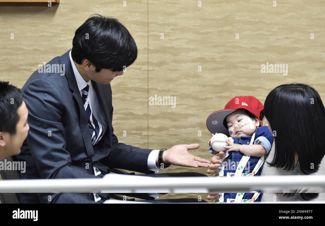 Shohei Ohtani, a Japanese professional baseball pitcher and designated ...