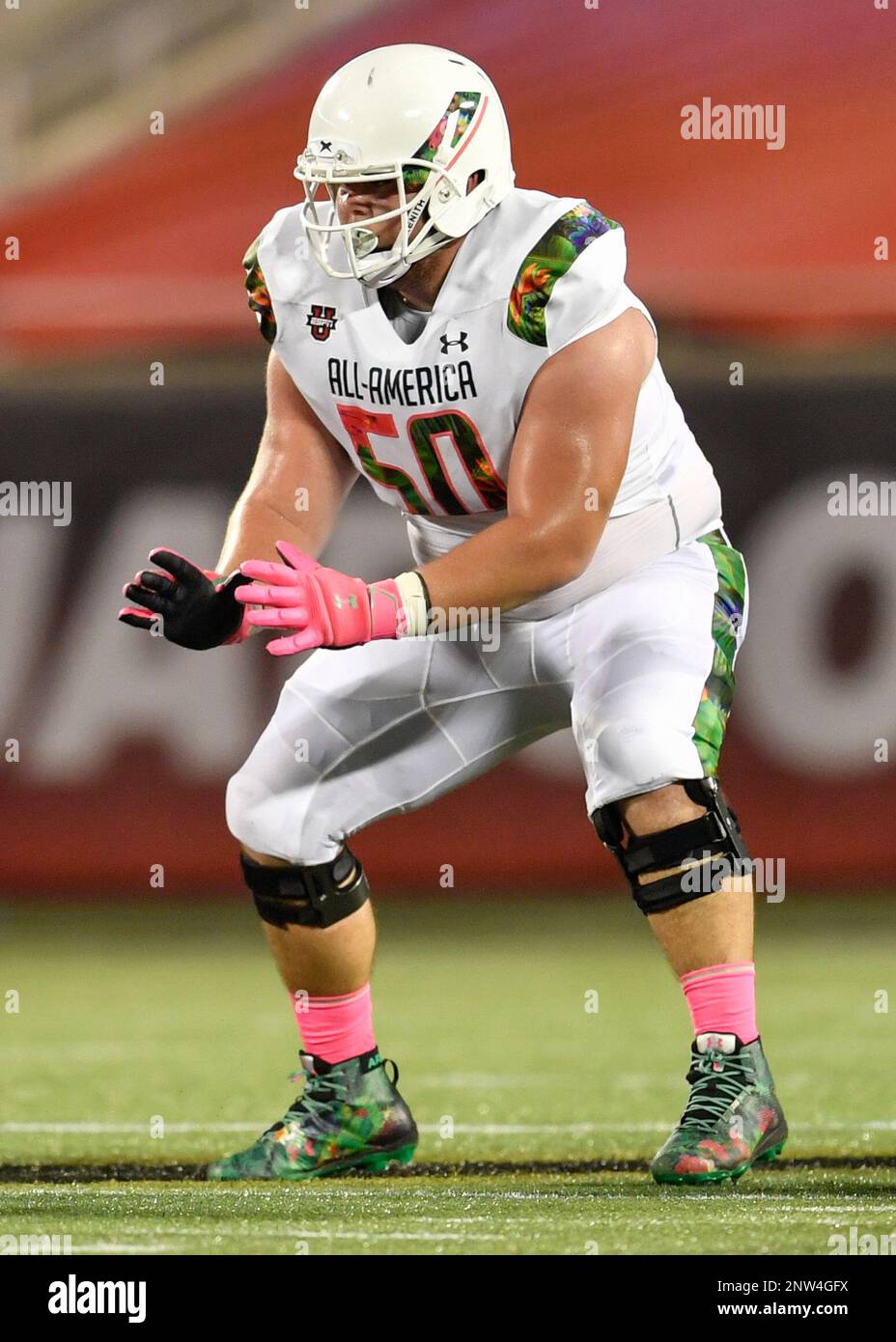 ORLANDO, FL - JANUARY 03: Team Flash offensive guard Nolan Rumler (50 ...