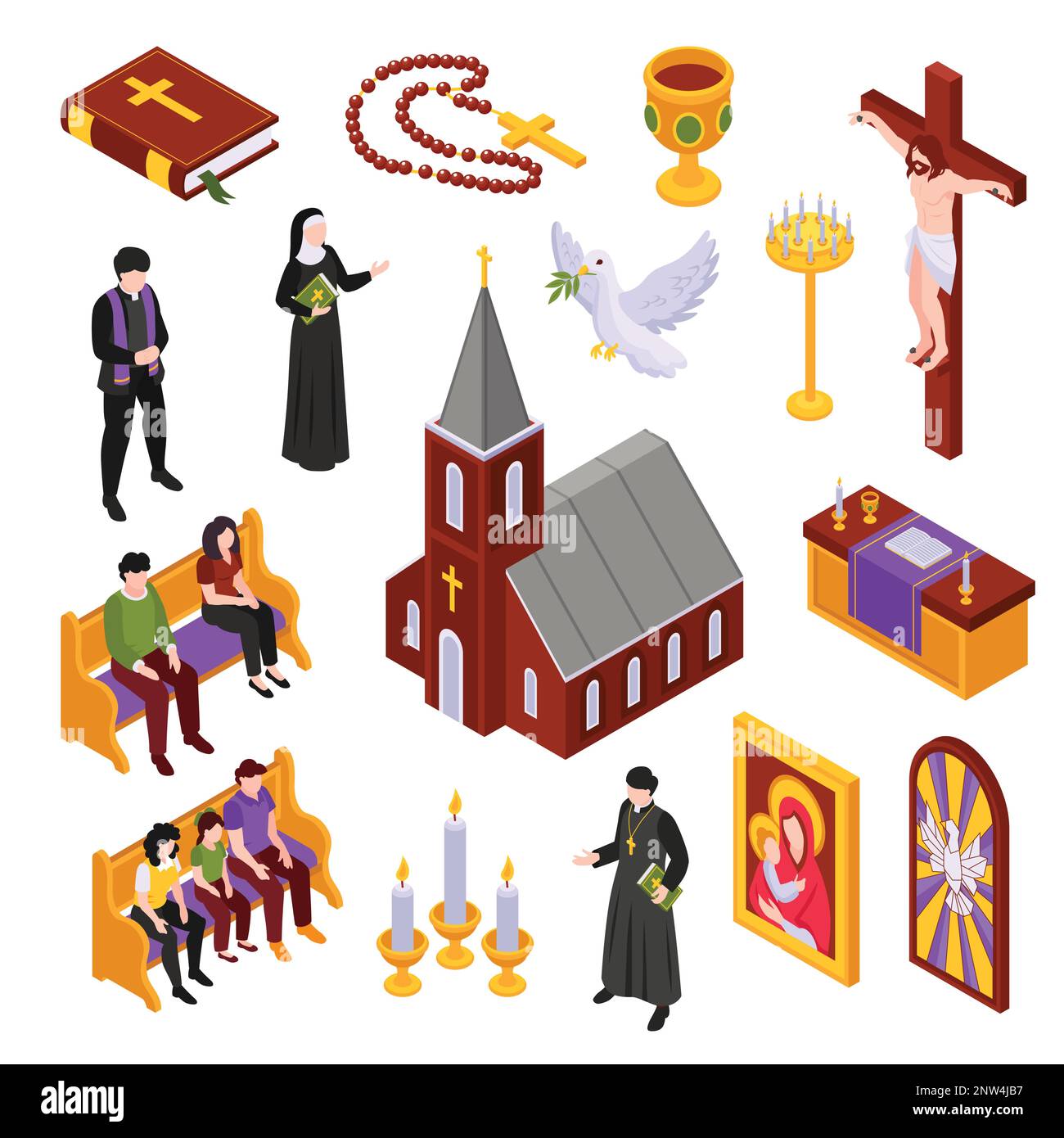 Lutheran clergy Stock Vector Images - Alamy