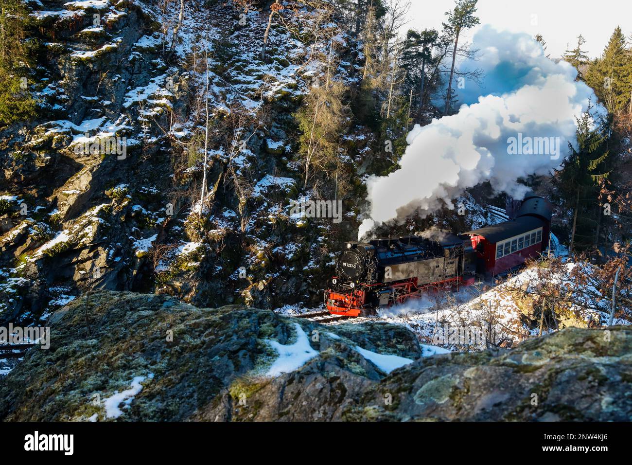 Harzer Schmalspurbahn Selketalbahn Harz Stock Photo Alamy
