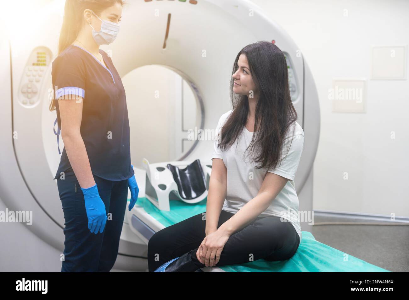 Computer tomograph. Magnetic resonance imaging Stock Photo - Alamy