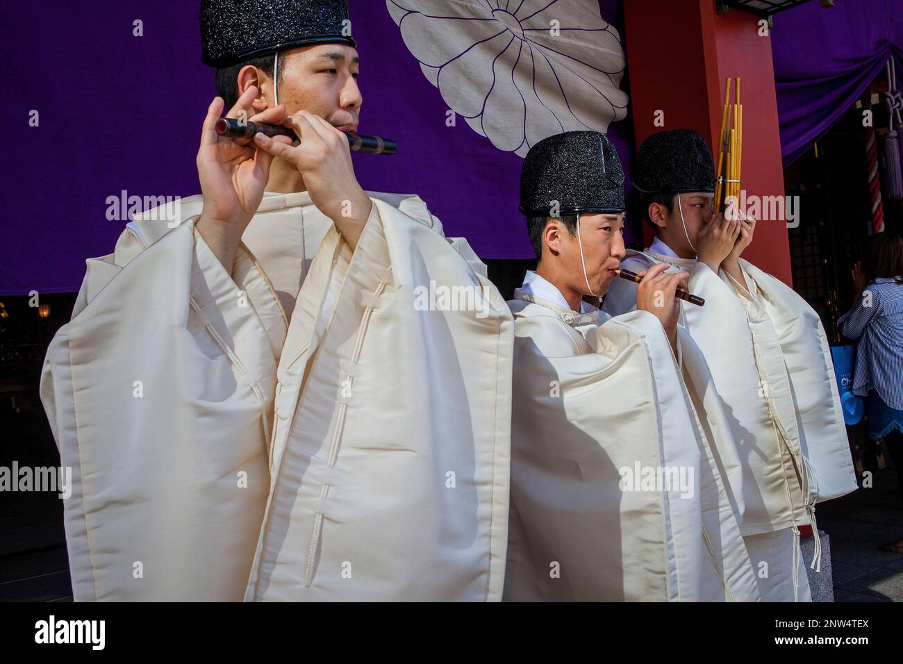 Sanno Oharai and Chinka-sai purification ceremony during Sanno Matsuri ...