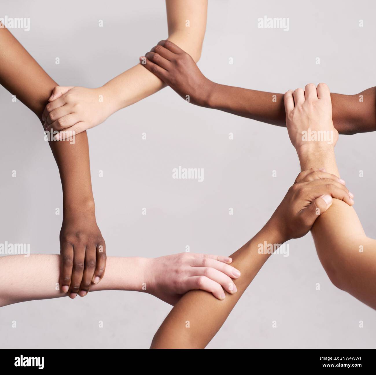 United. Cropped shot of a unified team Stock Photo - Alamy