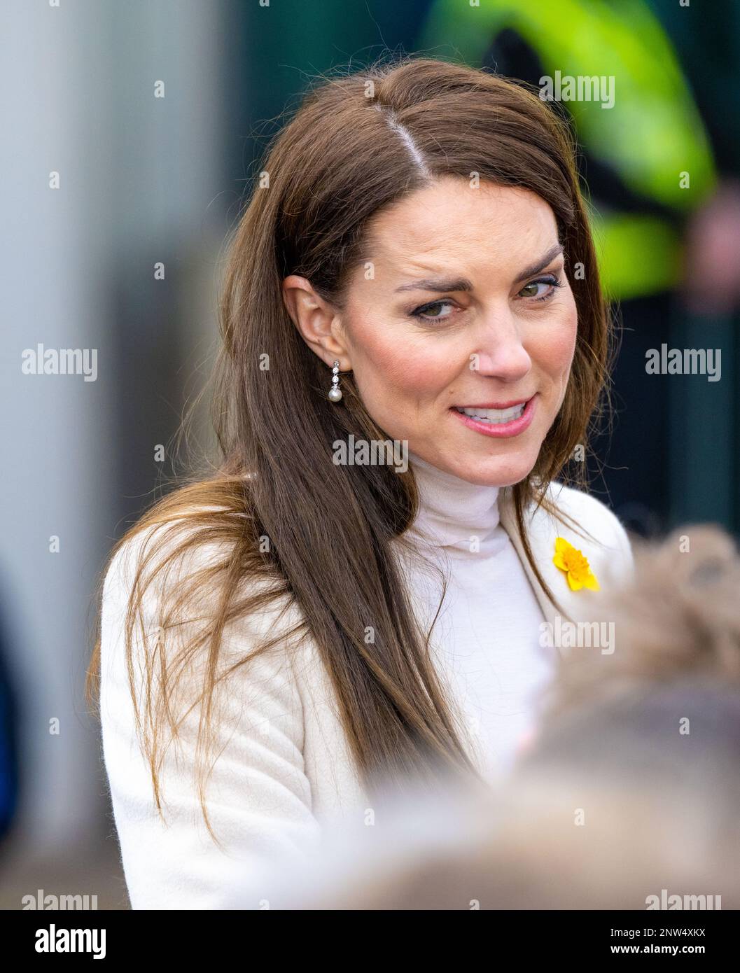 Port Talbot, UK - 28 Feb 2023, Catherine, Kate Middleton, Princess of ...