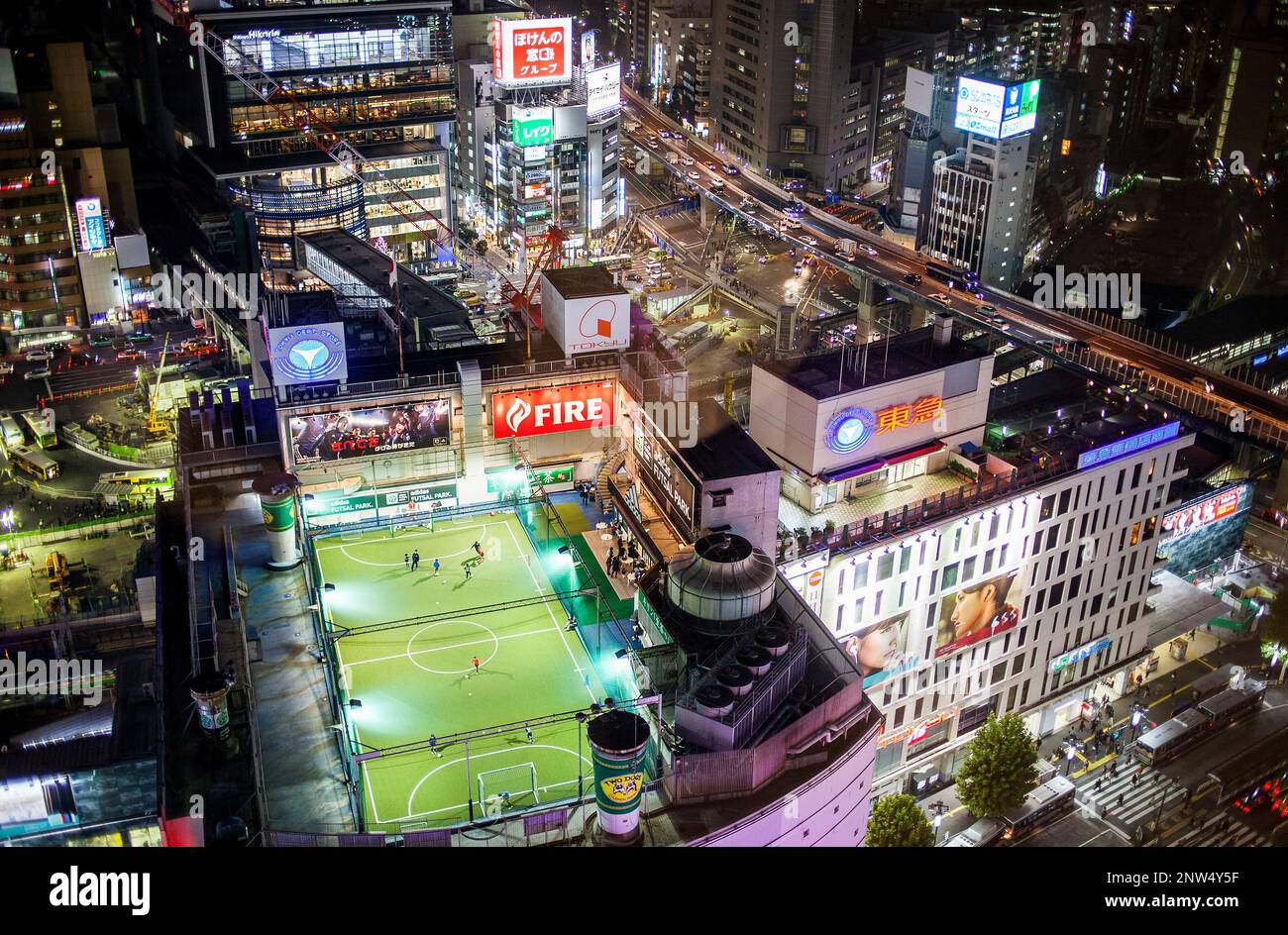 Shibuya tokyo overview hi-res stock photography and images - Alamy