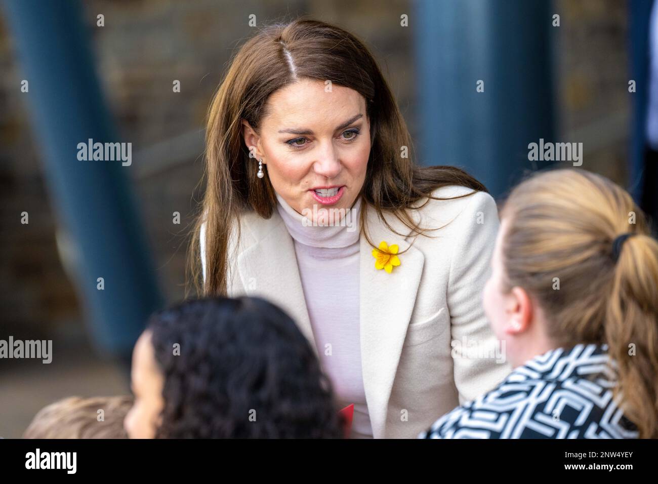 Port Talbot, UK - 28 Feb 2023, Catherine, Kate Middleton, Princess of ...