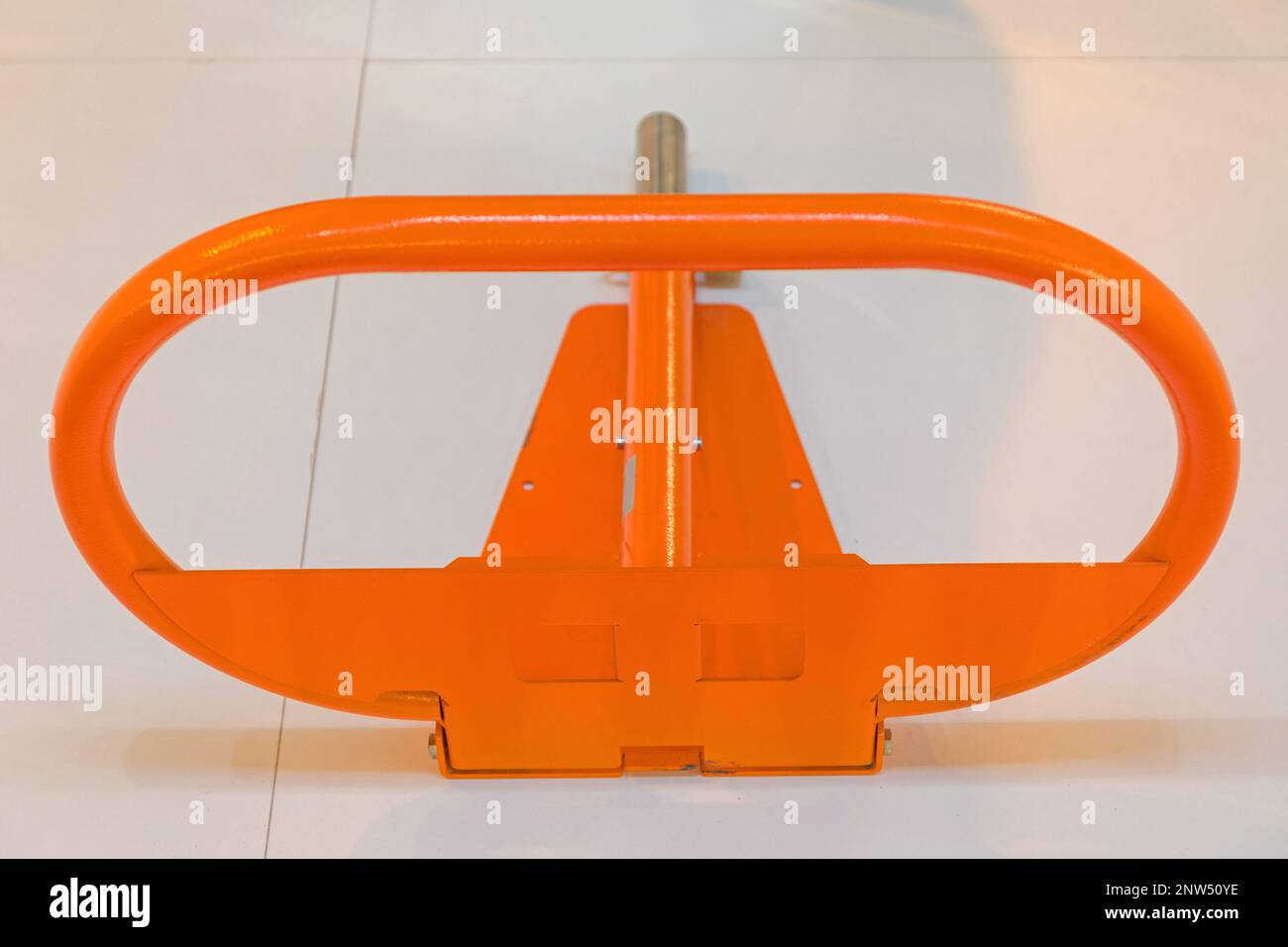 Remote Controled Hydraulic Parking Barrier Device Stock Photo - Alamy