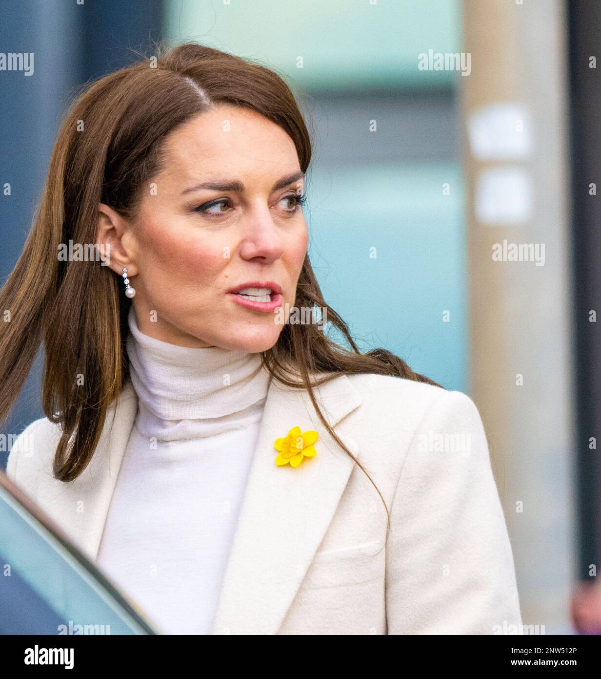 Port Talbot, UK - 28 Feb 2023, Catherine, Kate Middleton, Princess of ...