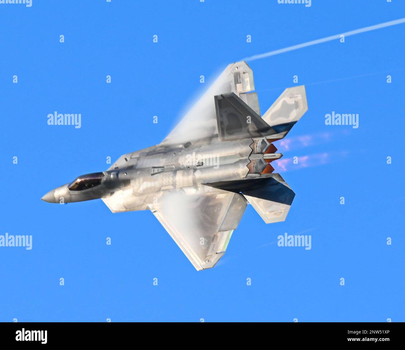 U.S. Air Force Capt. Samuel “RaZZ” Larson, F-22 Raptor Demonstration ...