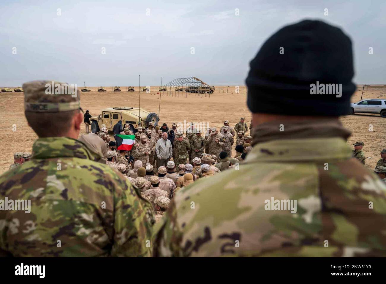 Lt. Gen. Patrick D. Frank, U.S. Army Central commander, and Maj. Gen ...
