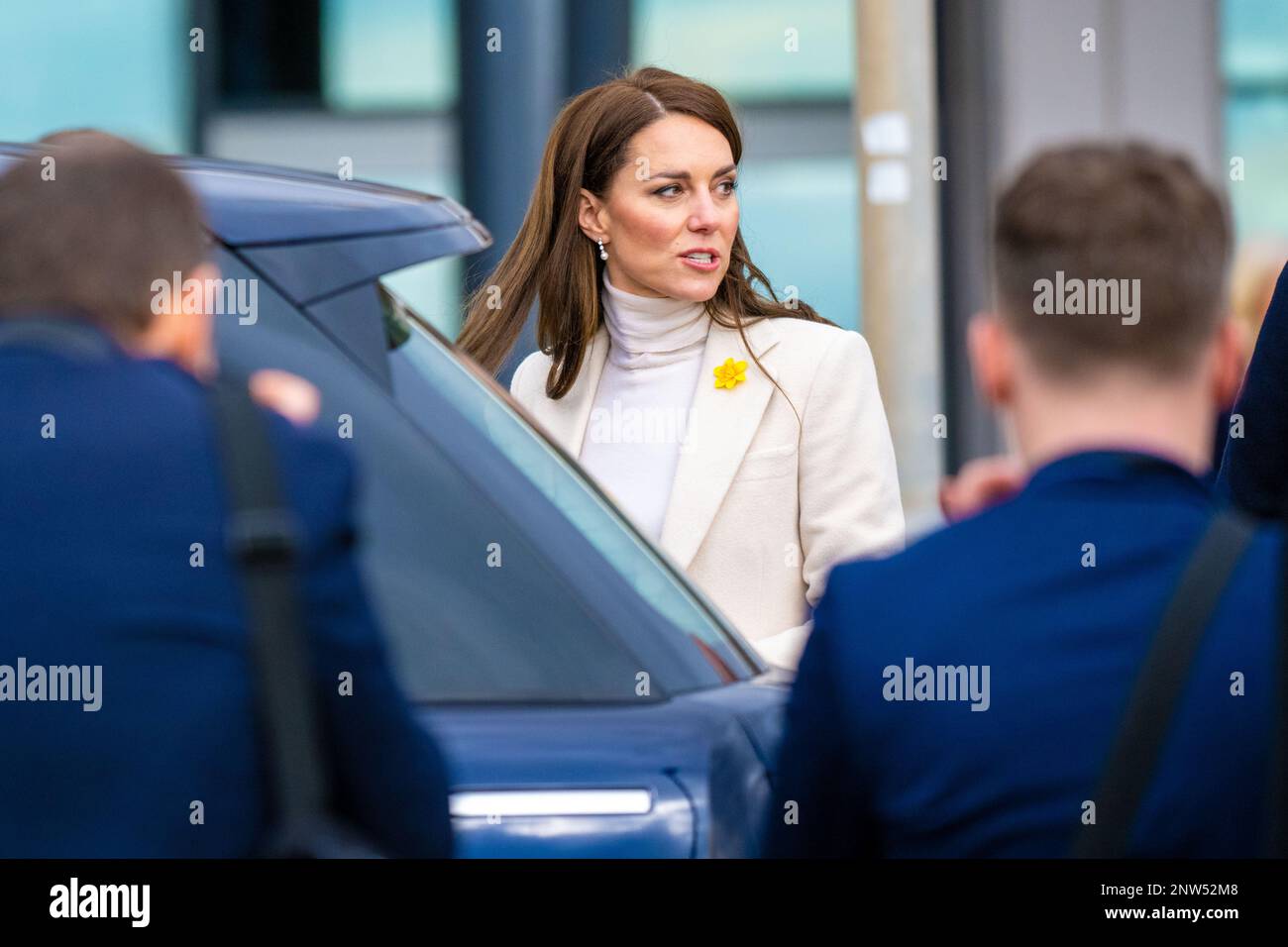 Port Talbot, UK - 28 Feb 2023, Catherine, Kate Middleton, Princess of ...