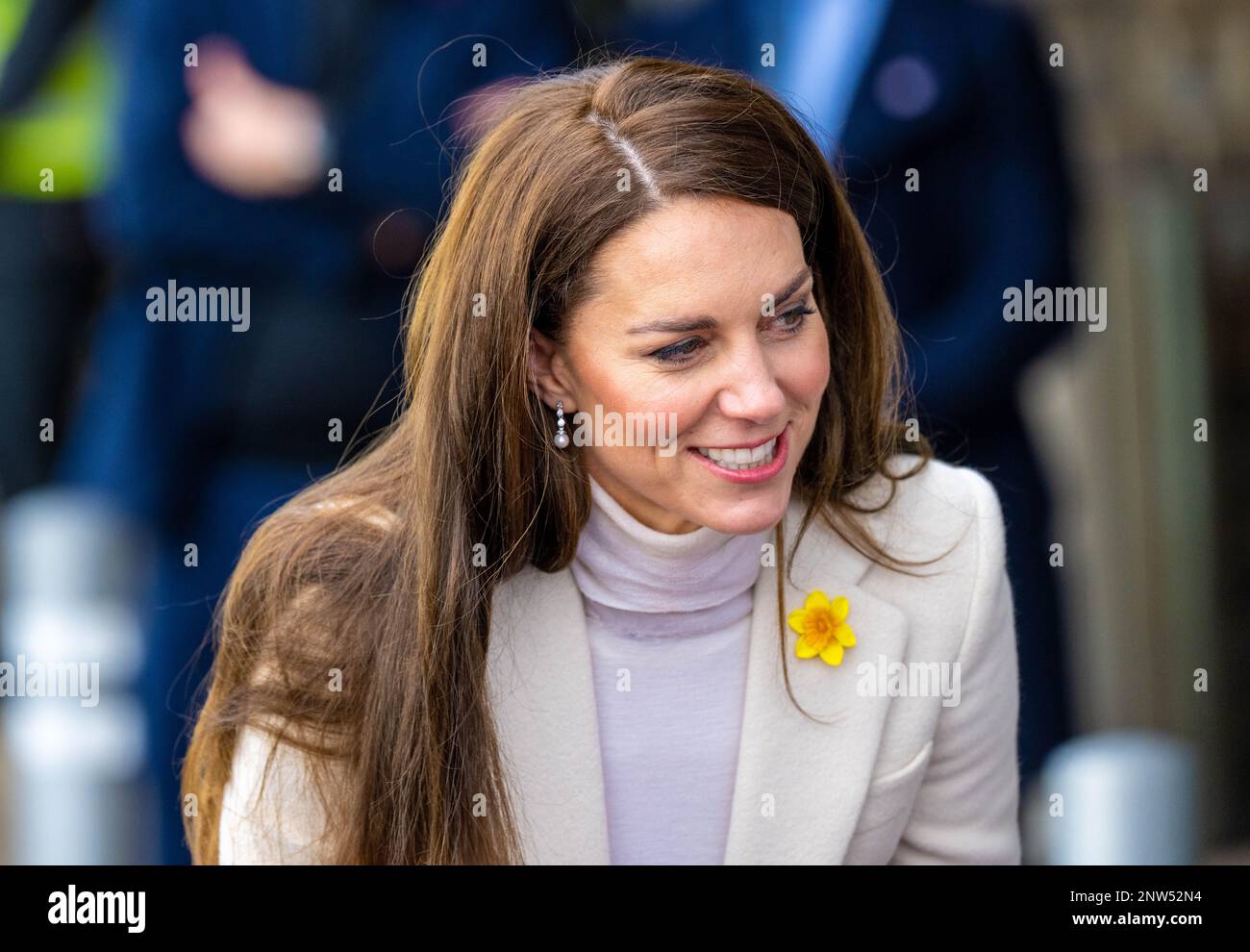Port Talbot, UK - 28 Feb 2023, Catherine, Kate Middleton, Princess of ...