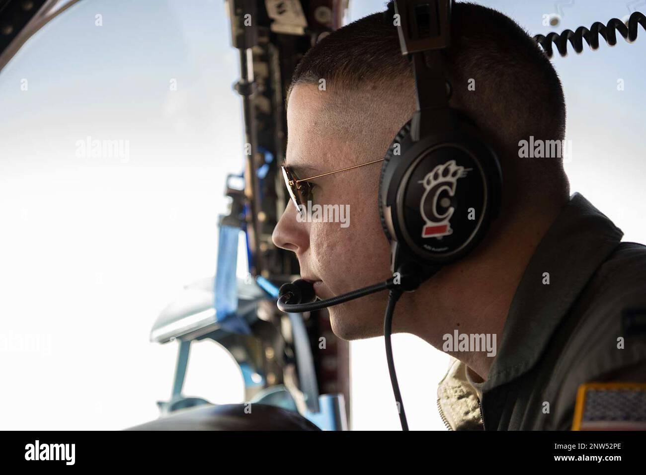 U.S. Air Force Capt. Alec Dawson, 22nd Airlift Squadron C-5M Super ...