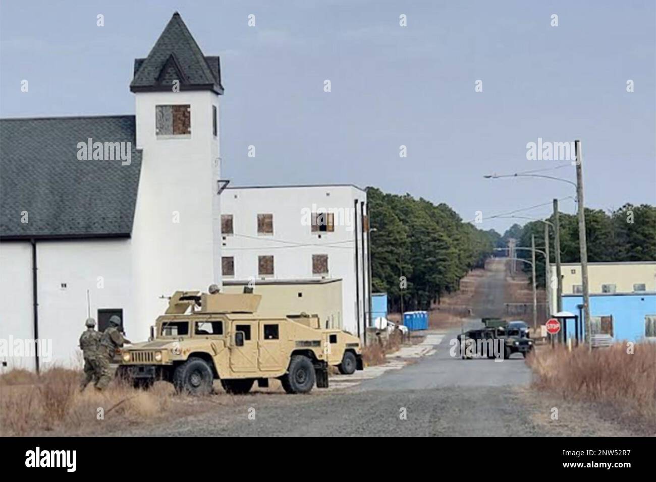 On the Fort Dix Range Complex on Rang 59E the 403d Civil Affairs ...