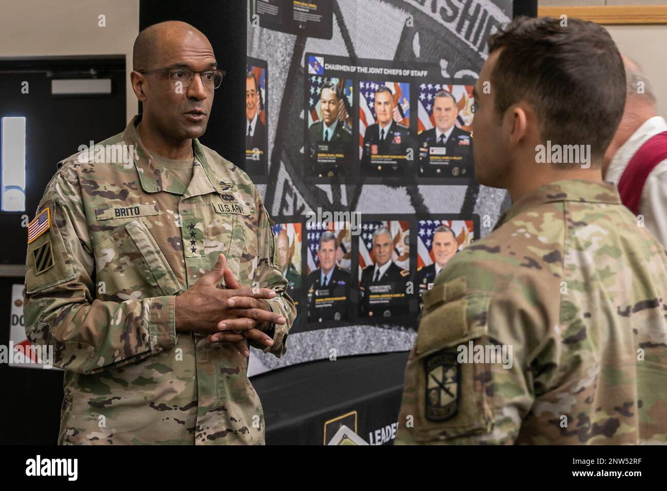 Gen. Gary Brito, the Commanding General of U.S. Army Training and ...