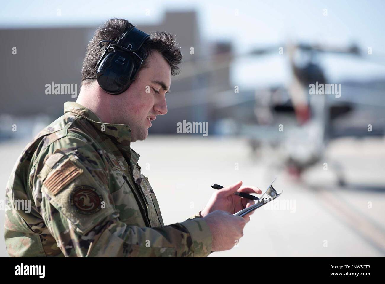 U.S. Air Force Senior Airman Remington Manning, 921st Contingency ...
