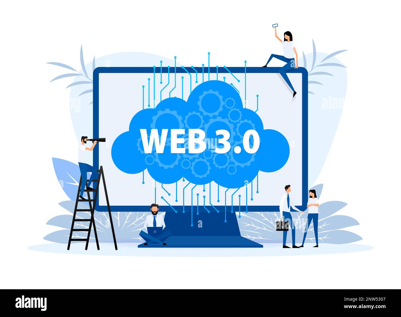 Web 3.0 is a new generation of the Internet. Internet blockchain ...