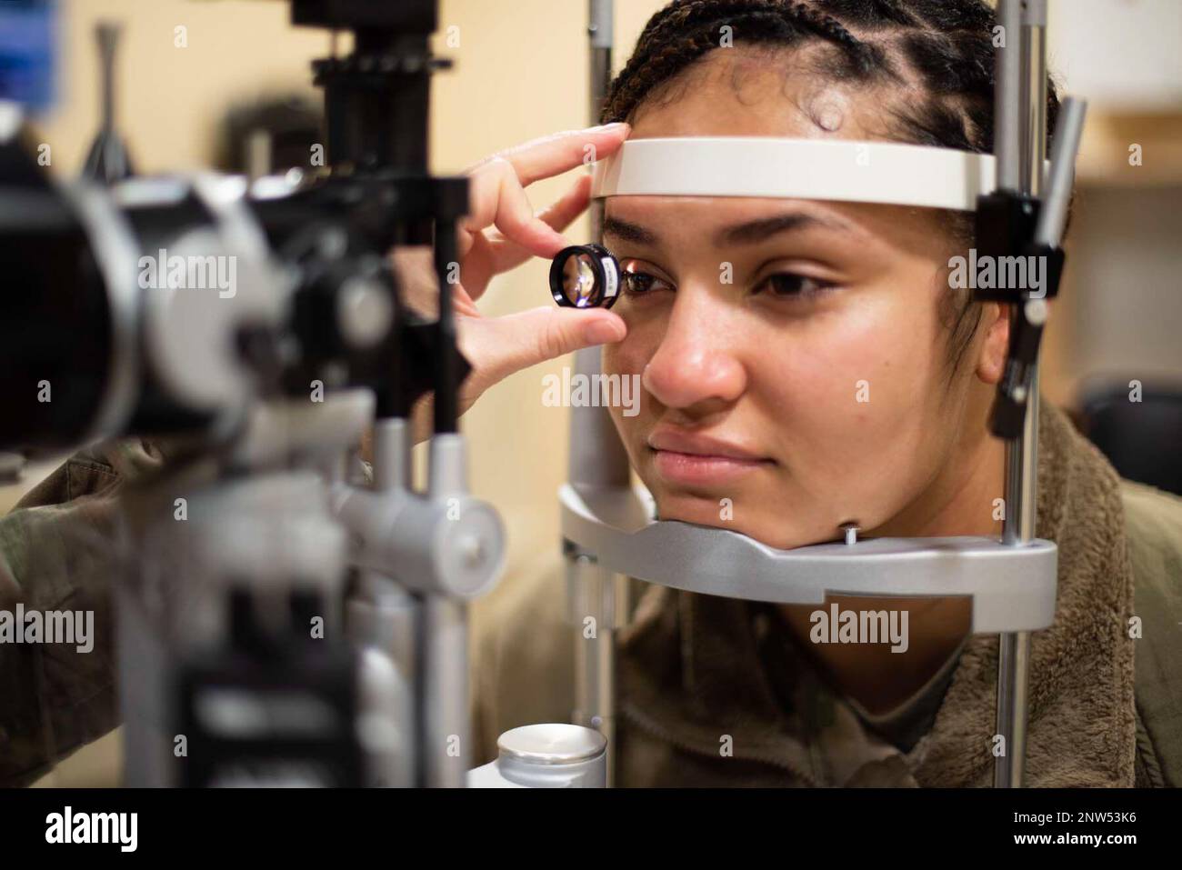 U.S. Air Force Airman 1st Class Jasmyn Leeheung, 60th Operational ...