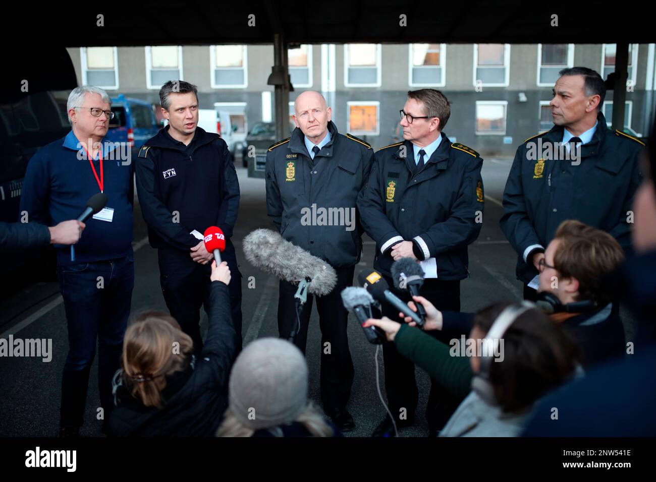 From left, Chief physician from the university hospital of Odense ...