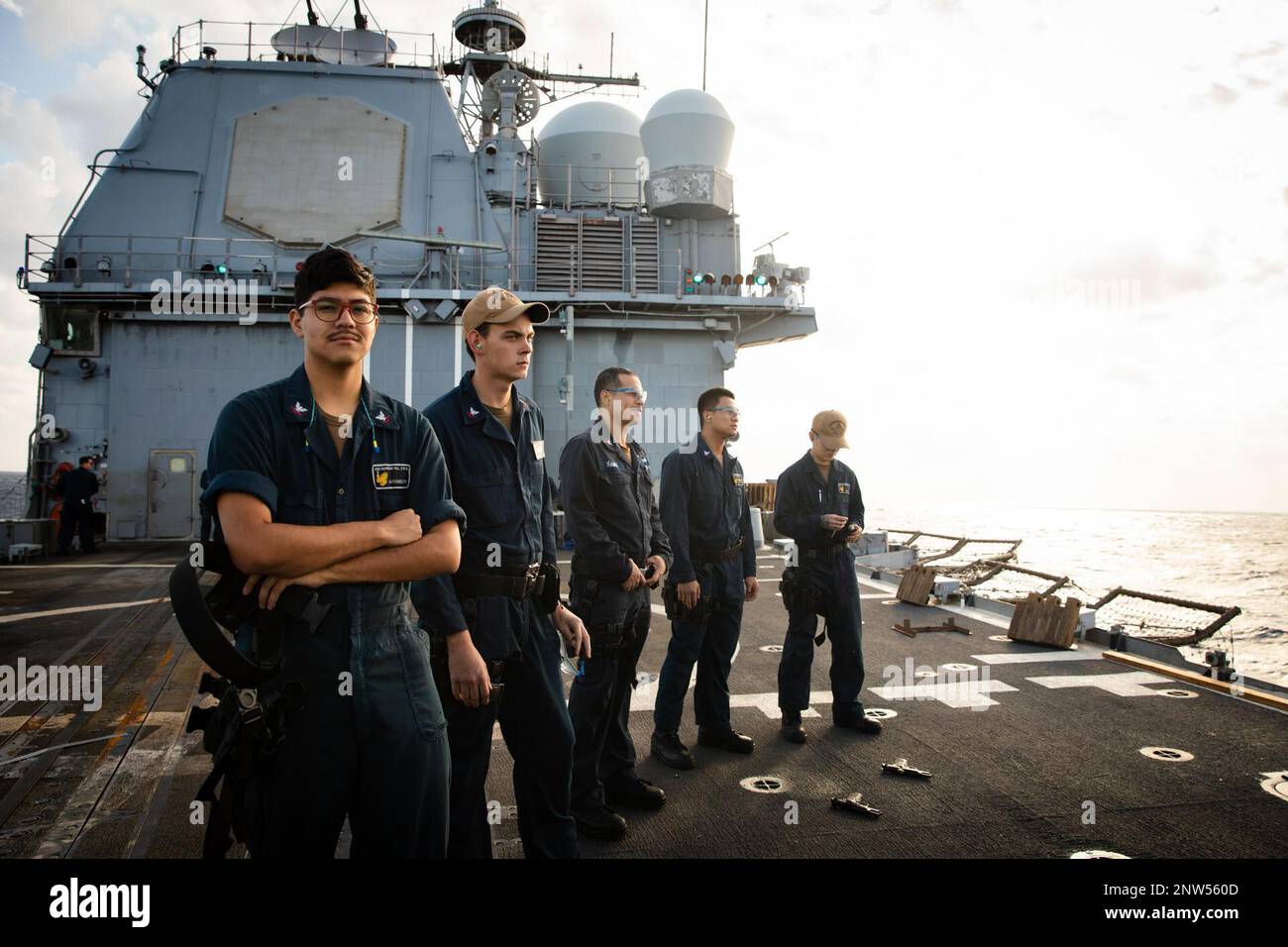230121-N-YV347-1086 PHILIPPINE SEA (Jan. 21, 2023) U.S. Navy Sailors ...