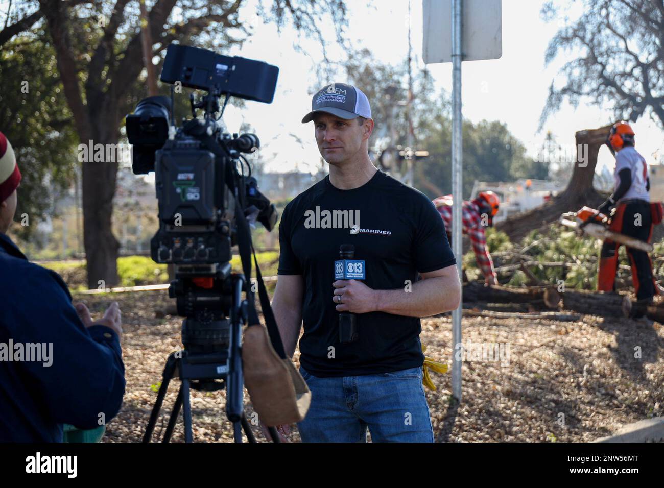 U.S. Marine Corps Maj. Daniel Bowers, the recruiting support officer ...