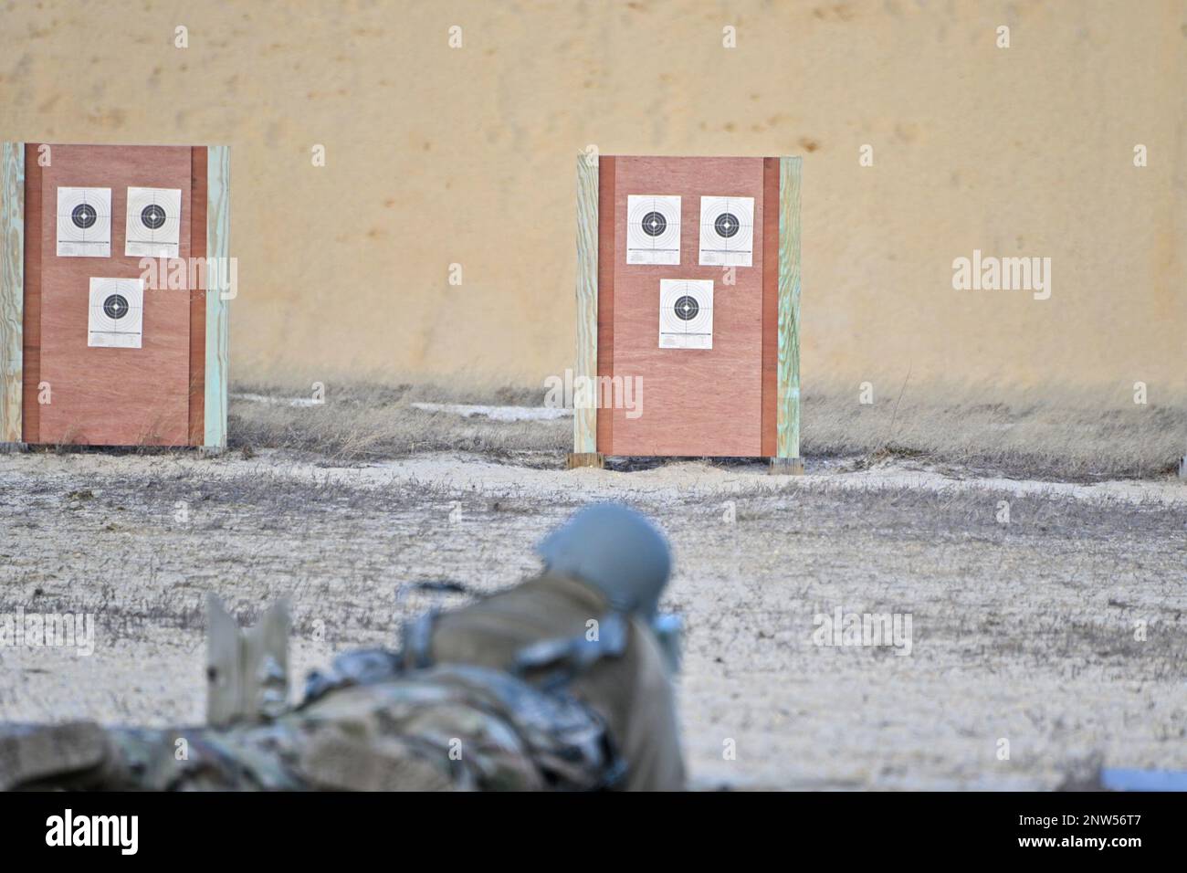 The 44 IBCT is on Range 29A at Fort Dix completing their Rifle ...
