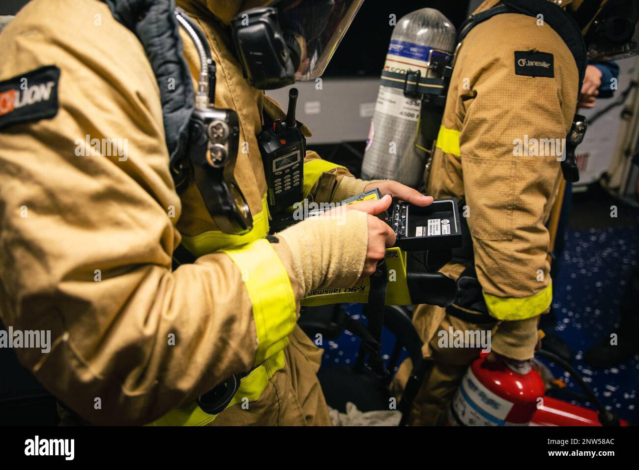 230120-N-YV347-1033 PHILIPPINE SEA (Jan. 20, 2023) U.S. Navy Boatswain ...