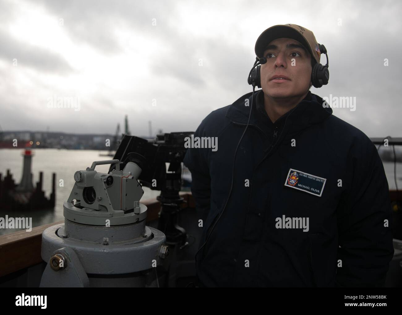 230212-N-DE439-1036 GDANSK, Poland (Feb. 12, 2023) Quartermaster 3rd ...