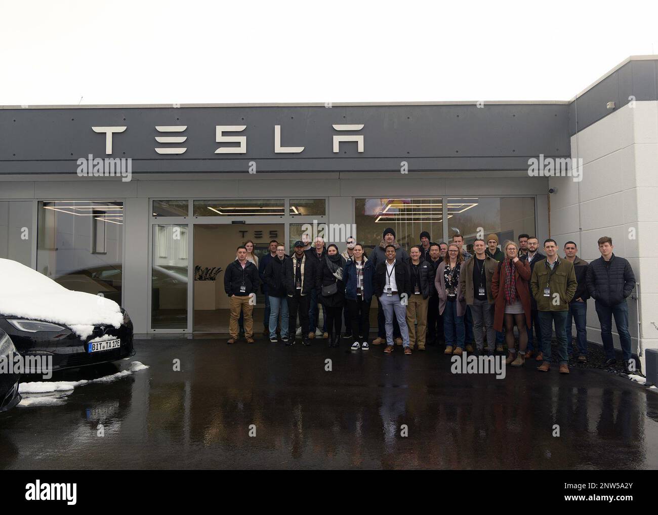 U.S. Air Force members from Spangdahlem Air Base were invited for a ...