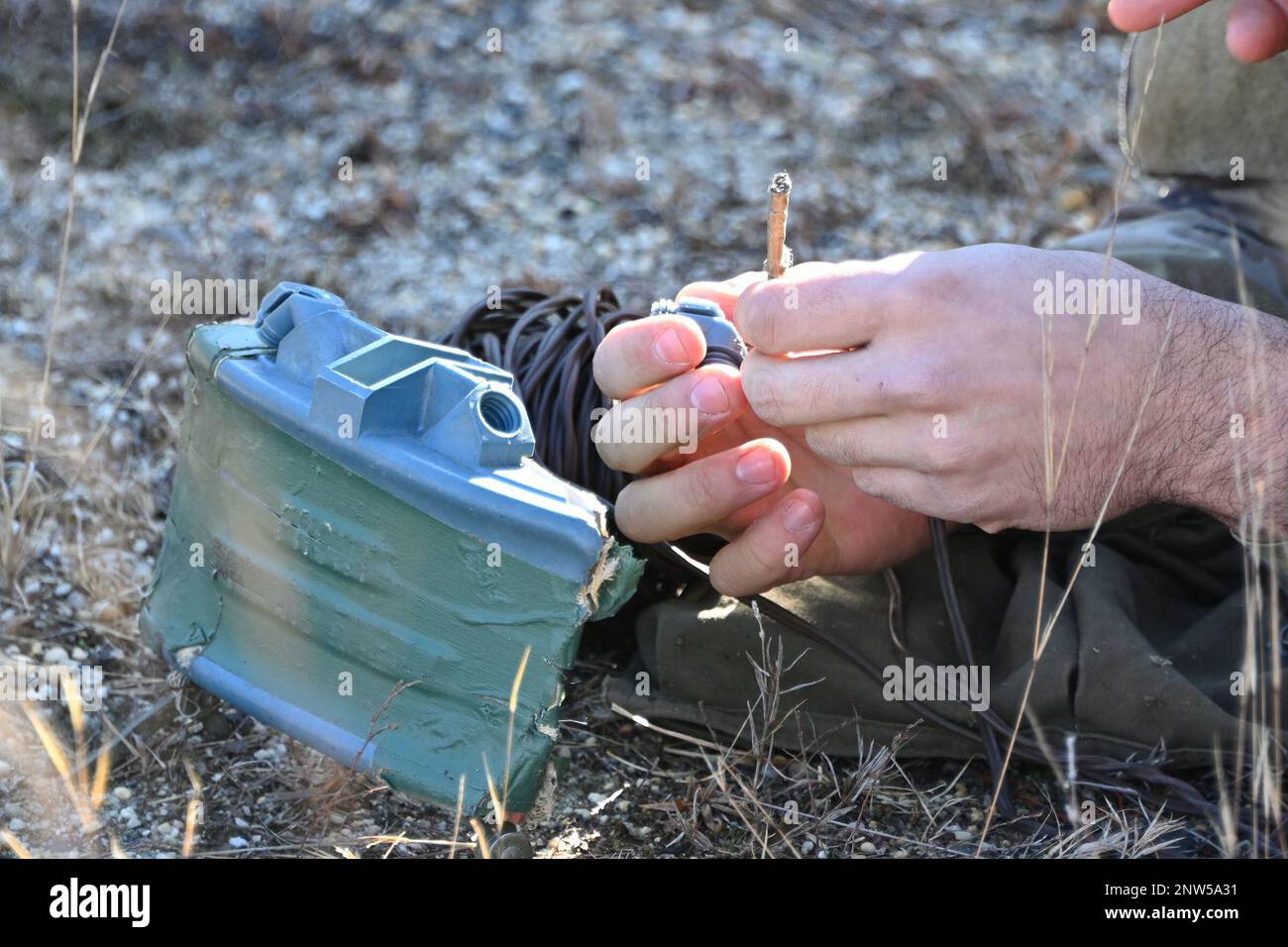 Range 59D These New Jersey National Guard soldiers are from the 1st BN ...