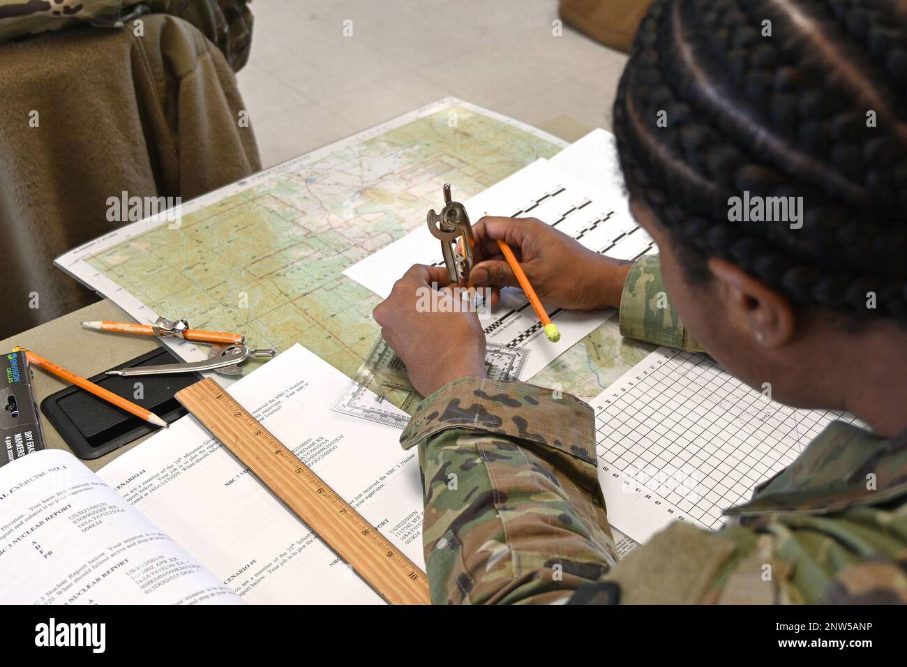 The Fort Dix CBRN School held training for various unit soldiers for ...