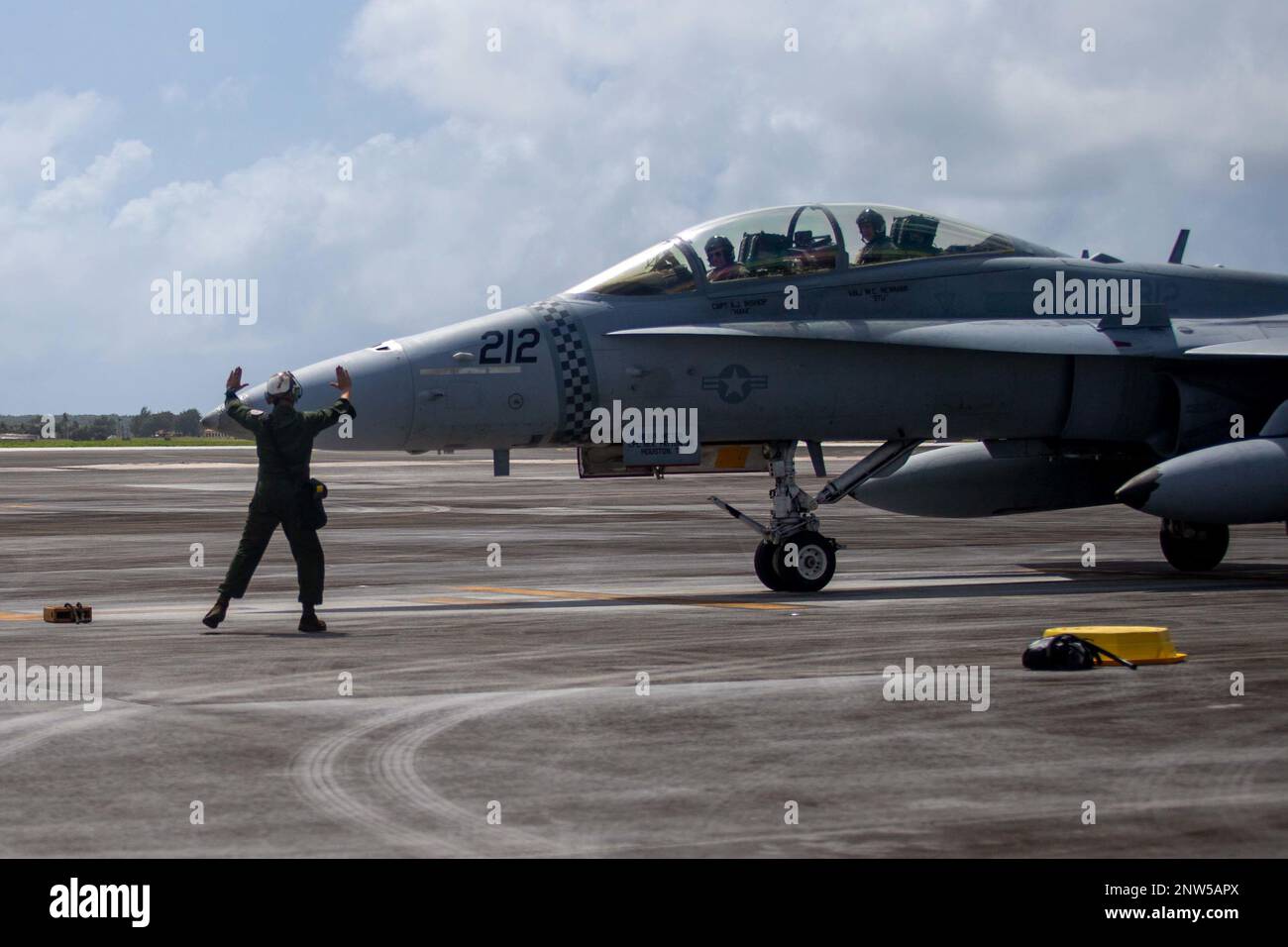 U.S. Marine Corps Lance Cpl. Joshua Yoder, a fixed-wing aircraft ...