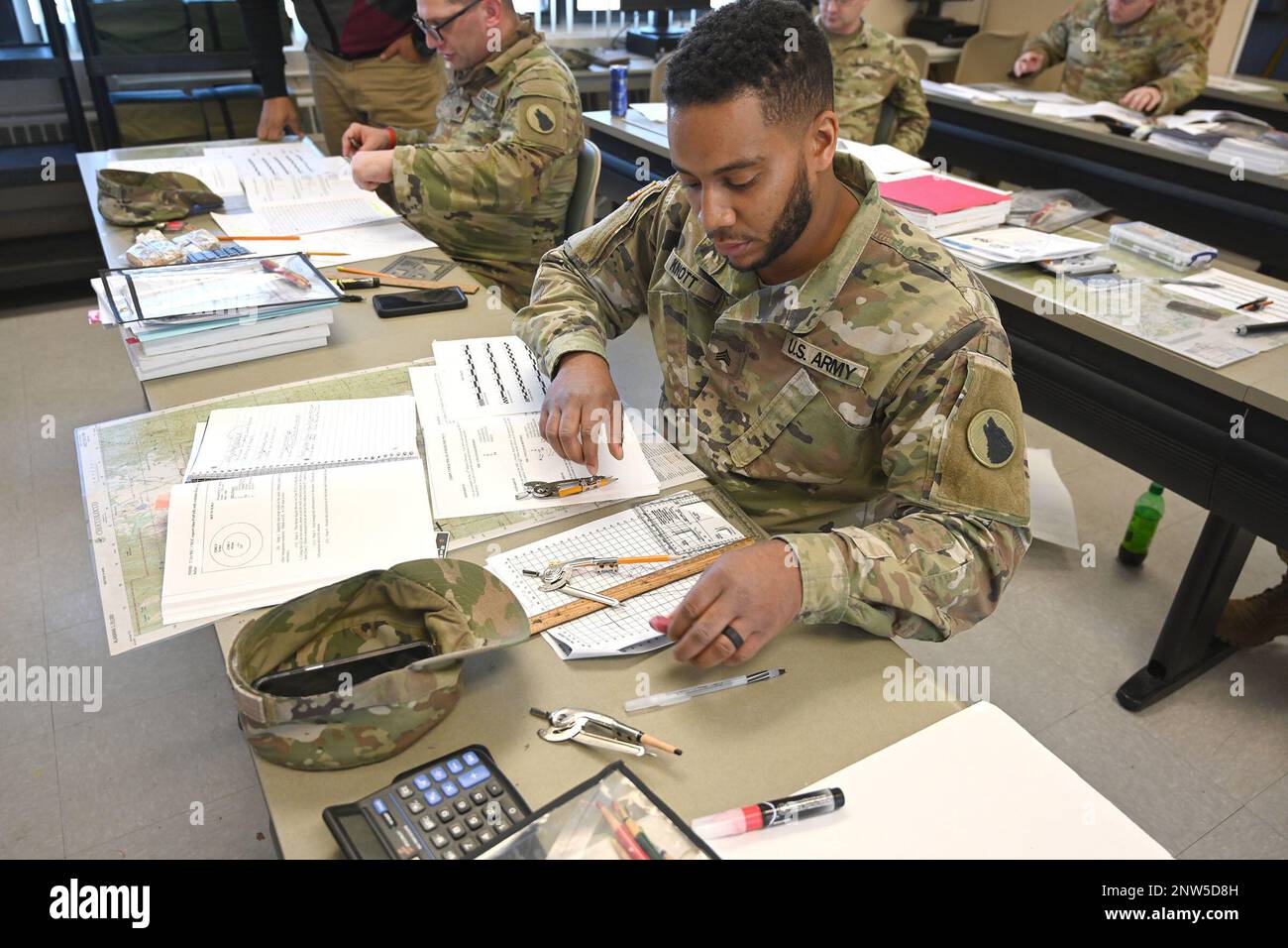 The Fort Dix CBRN School held training for various unit soldiers for ...