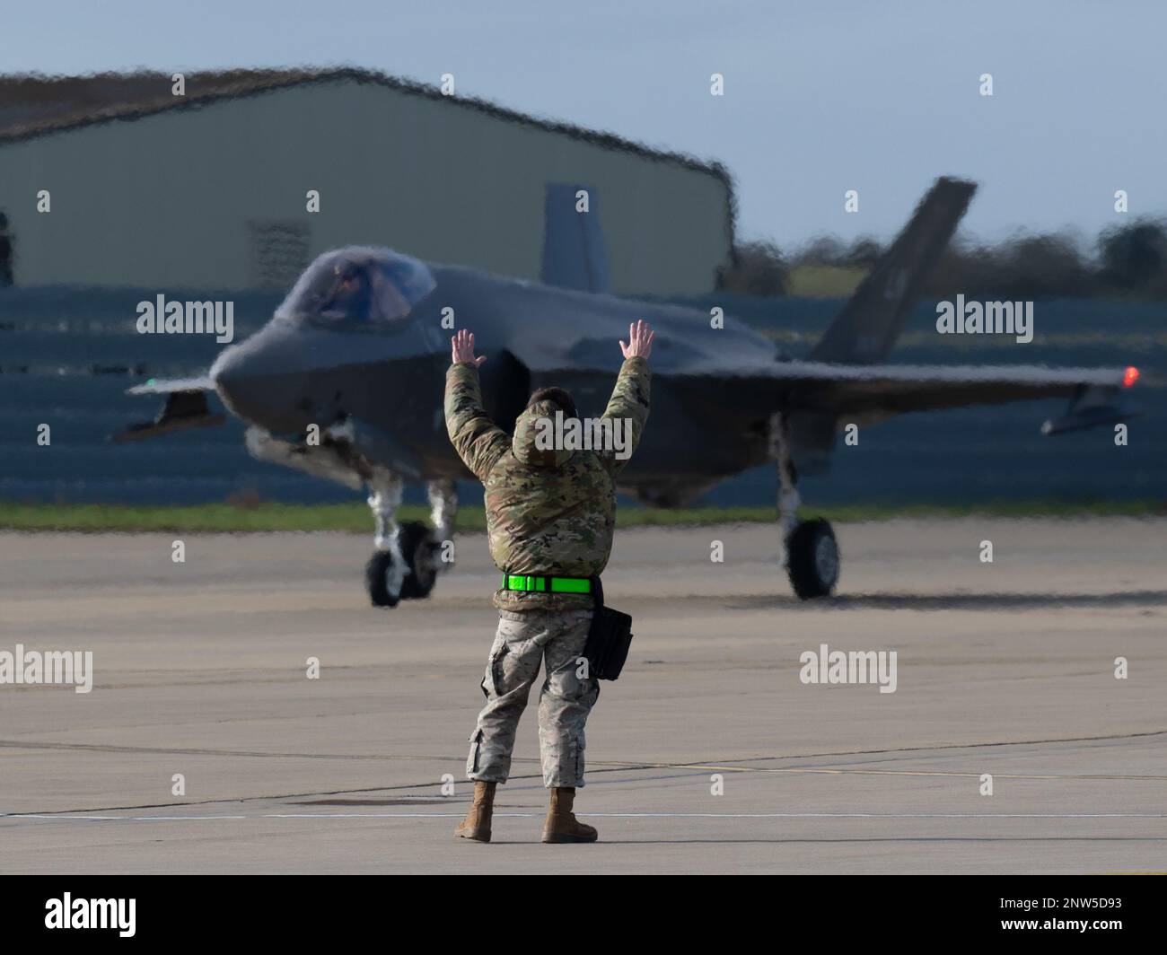U.S. Air Force Staff Sgt. Josiah Hudock, 495th Aircraft Maintenance ...