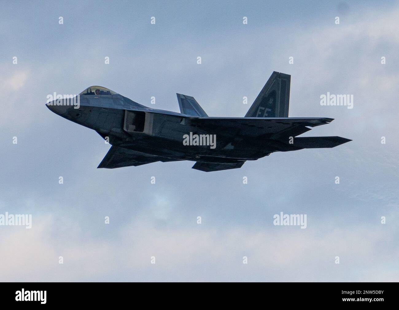 U.S. Air Force Capt. Samuel “RaZZ” Larson, F-22 Raptor Demonstration ...