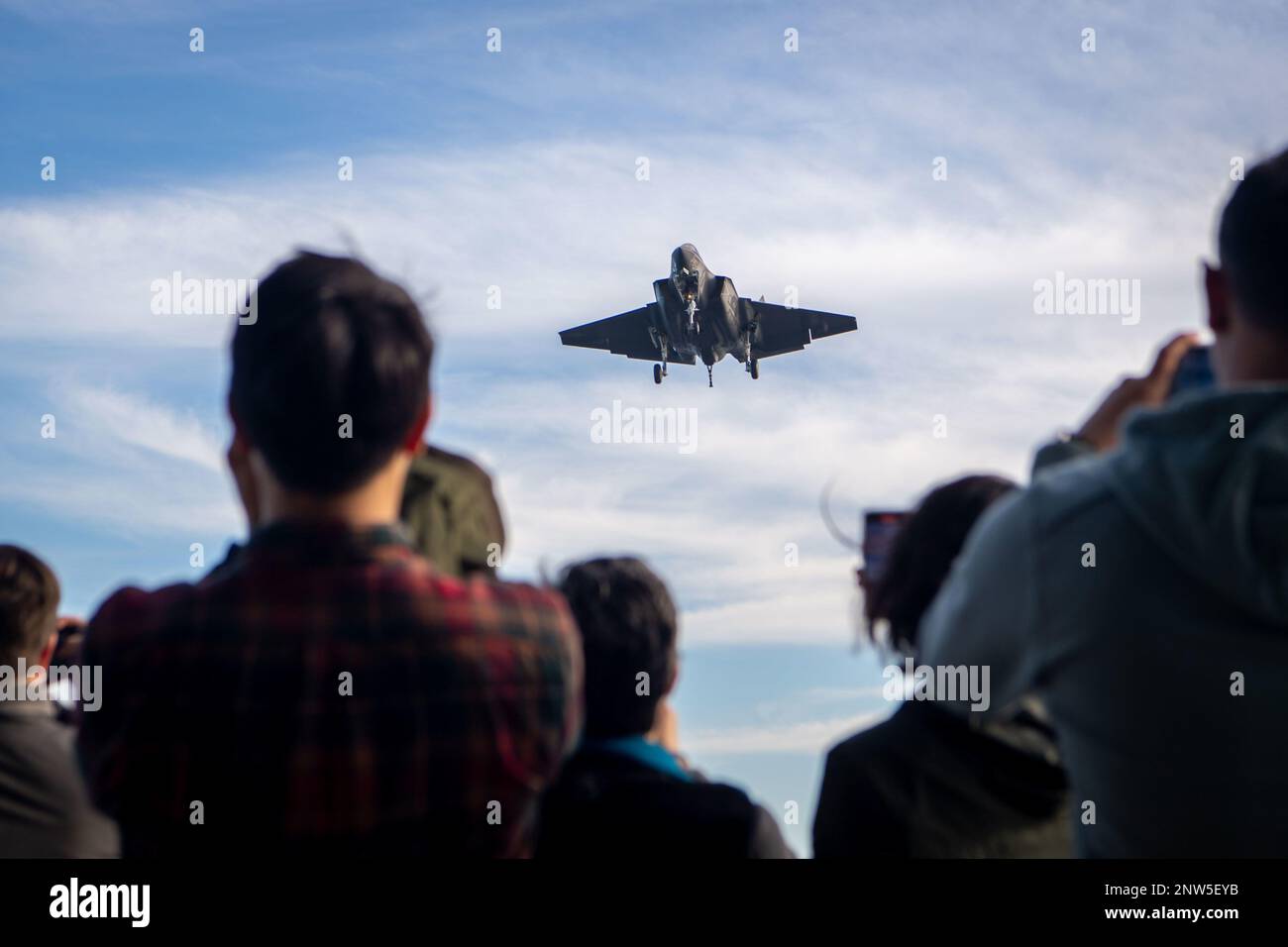 230203-N-EE352-1167 PACIFIC OCEAN (Feb. 3, 2023) Visitors from the Office of Legislative Affairs ...