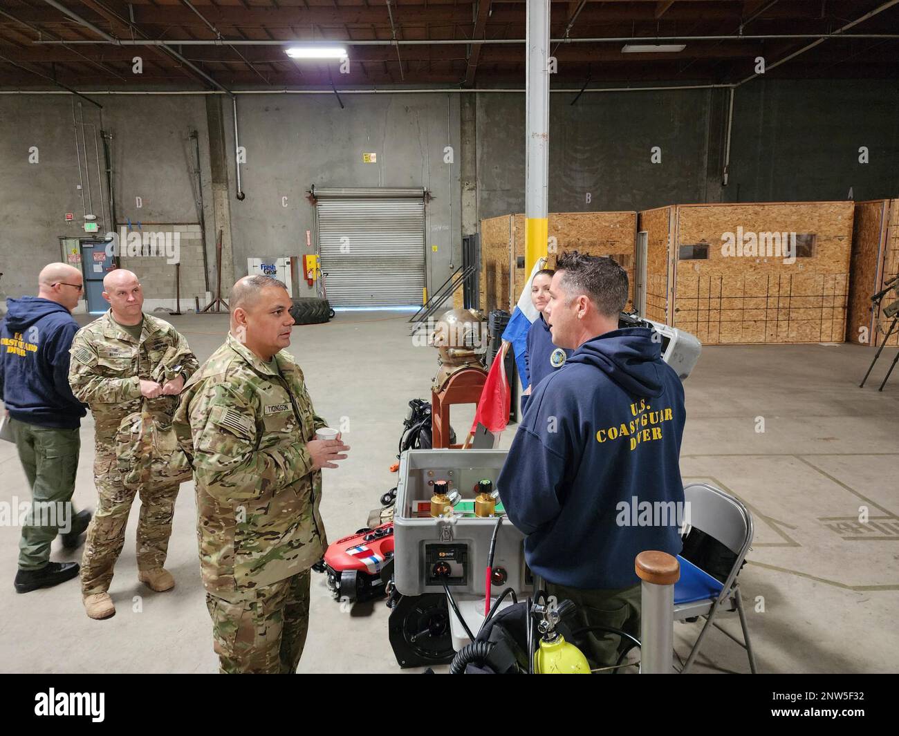 Coast Guard Vice Adm. Andrew Tiongson, commander of Pacific Area ...
