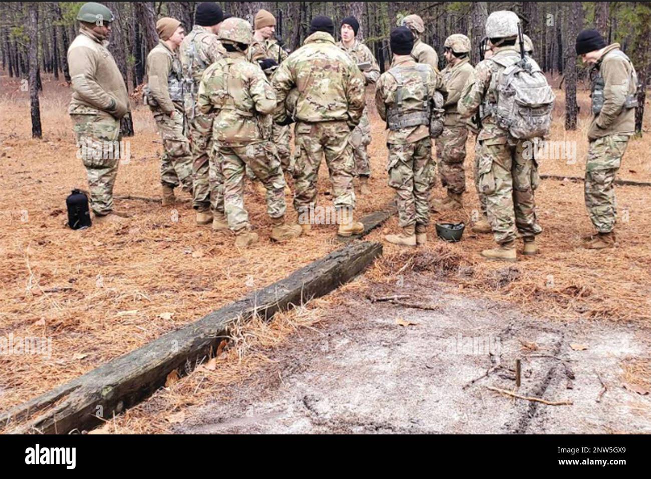 On the Fort Dix Range Complex on Rang 59E the 403d Civil Affairs ...