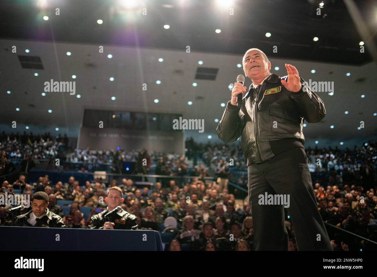 ANNAPOLIS, Md. (Feb. 2, 2023) Vice Adm. Roy Kitchener, commander, Naval ...