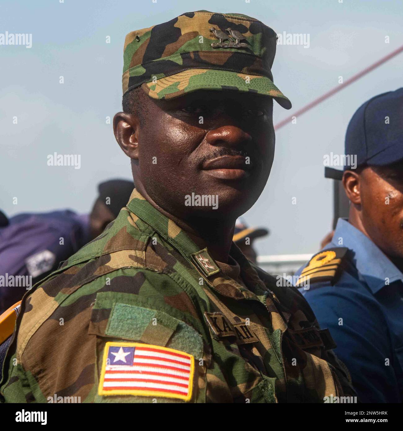 230127-N-DK722-1025 (Jan. 27, 2023) LAGOS, Nigeria – A Liberian Navy ...