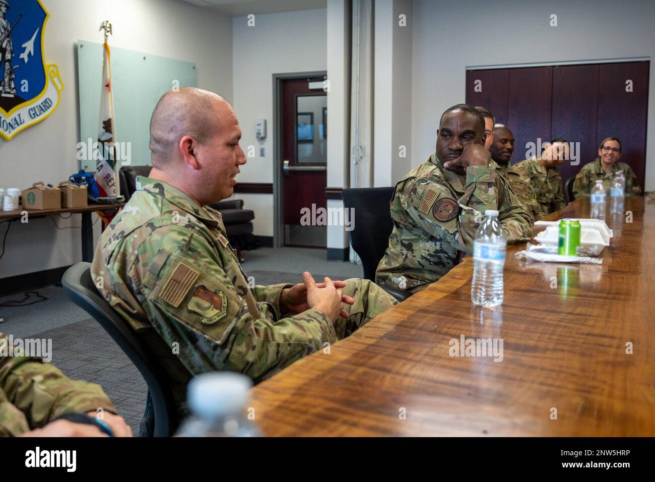 U.S. Air Force Chief Master Sgt. Maurice L. Williams, command chief ...