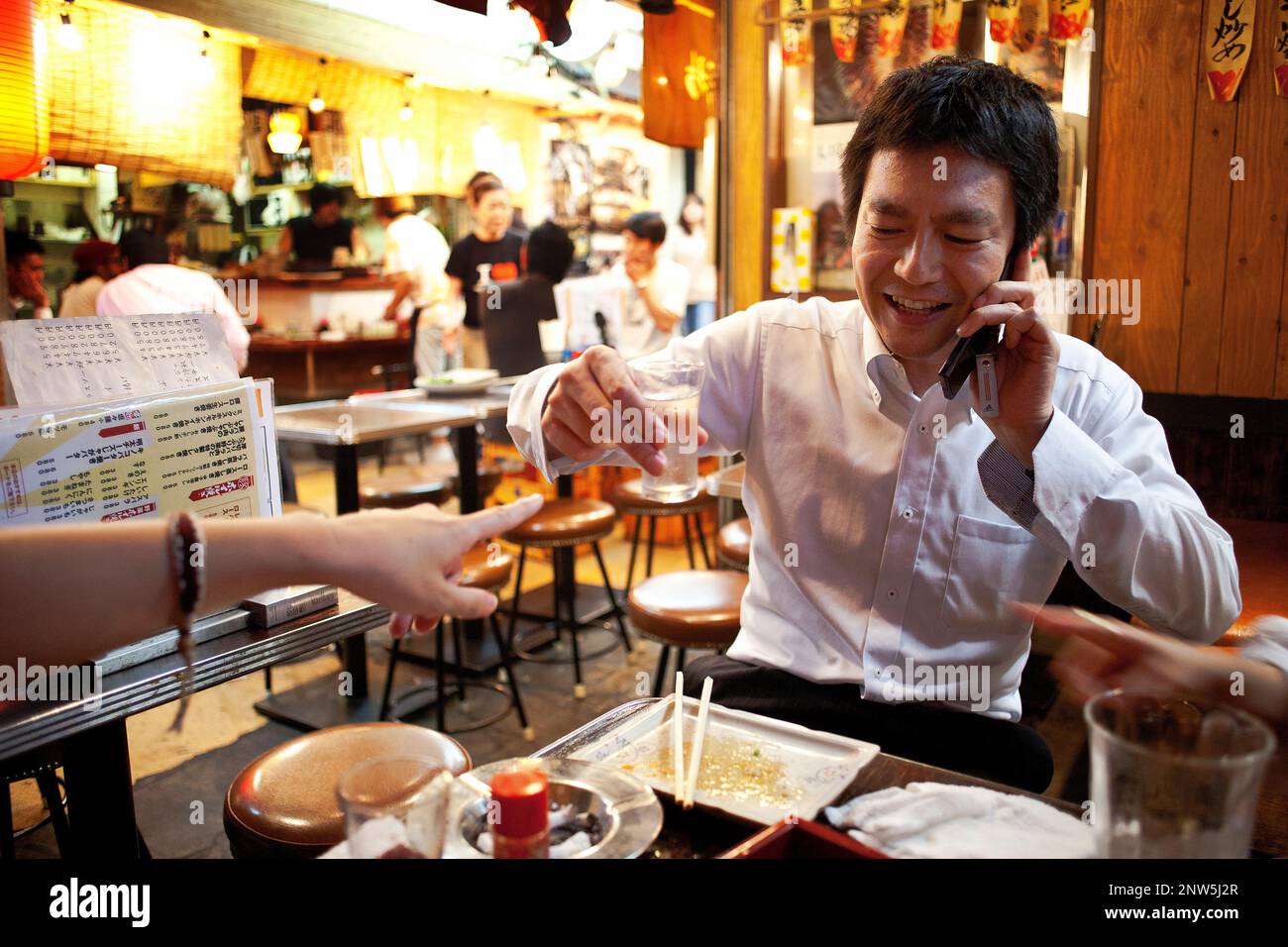 Ebisu yokocho restaurant,Ebisu1-7, Sibuya Tokyo, Japan Stock Photo - Alamy