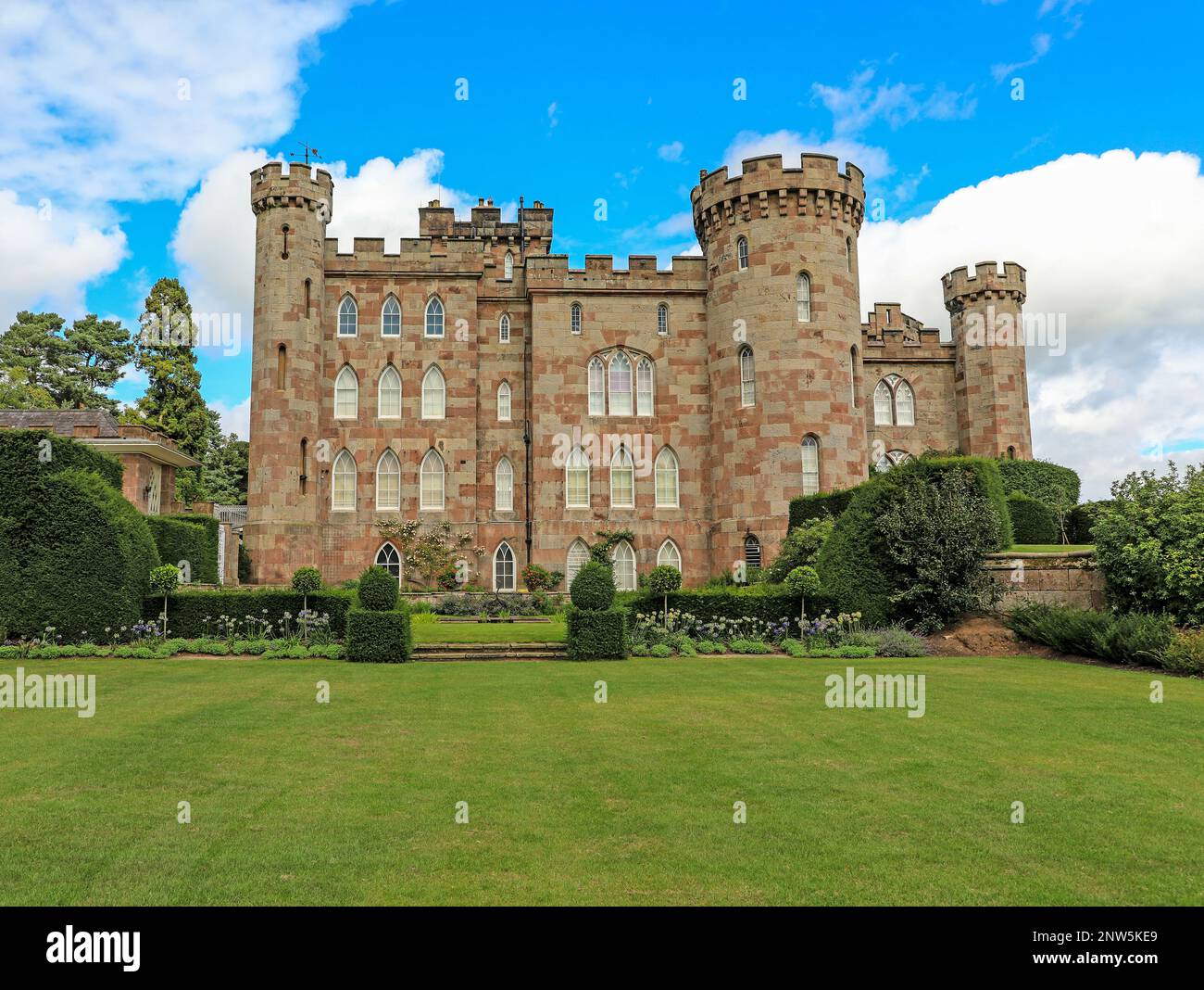 Cholmondeley Castle gardens country house Cholmondeley, Cheshire ...