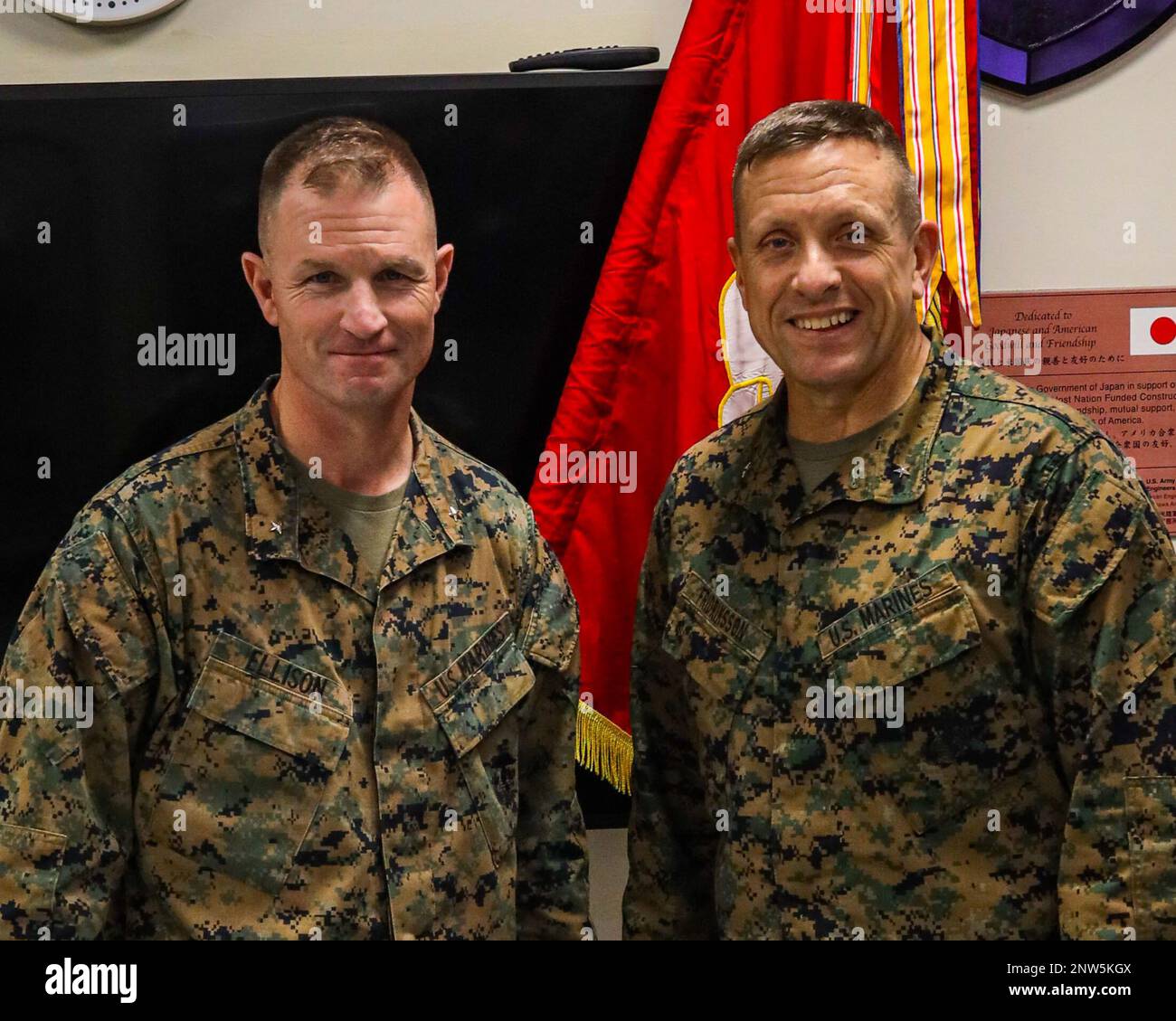 U.S. Marine Brig. Gen. Kyle Ellison, Commanding General, Marine Corps ...