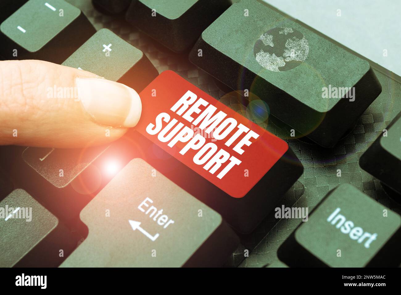 Handwriting Text Remote Support Business Idea Help End Users To Solve Computer Problems And