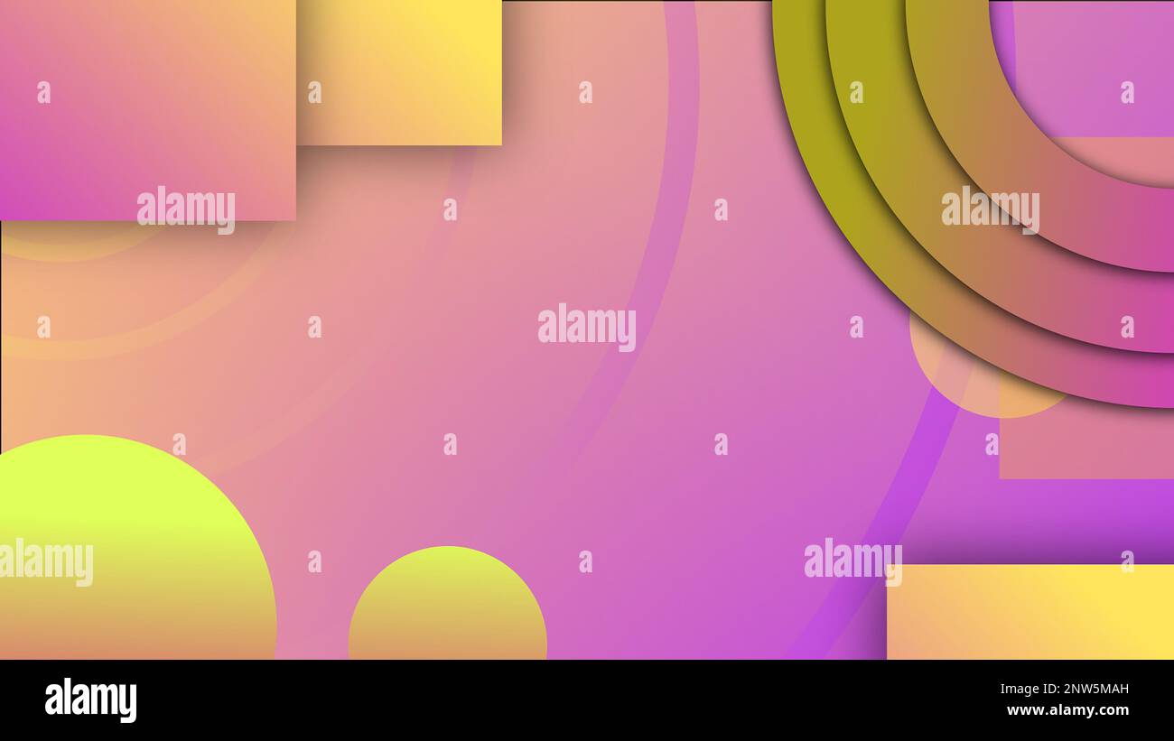 Colorful washout creative abstract geometric shape background for ...