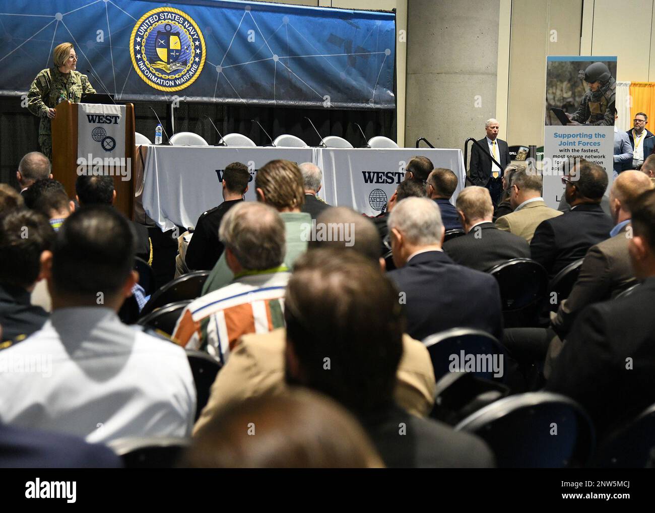 Vice Adm. Kelly Aeschbach, commander Naval Information Forces (NAVIFOR ...